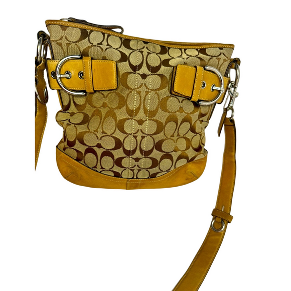 Coach | Bags | Coach Vintage Signature Soho Jacquard Leather Crossbody ...